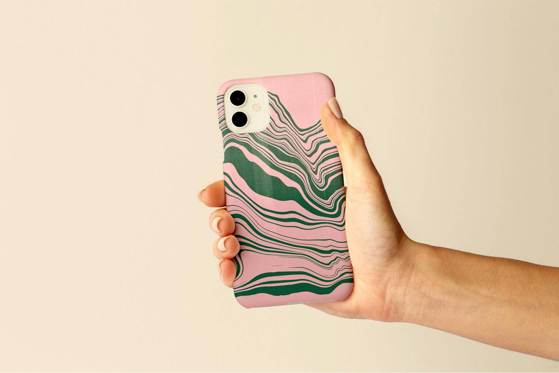 Indie Aesthetic Trippy Waves Patterns, Retro, Psychedelic Digital Paper ...