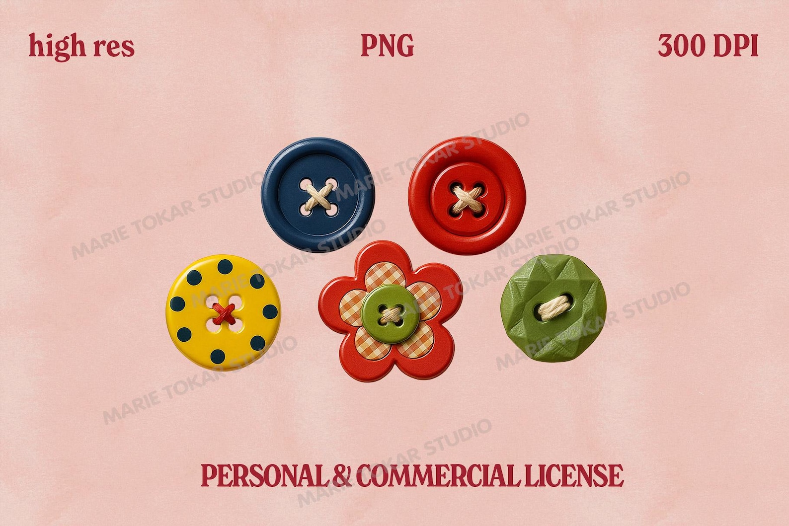 15 Fun Button Clipart Pngs – Whimsical Sewing Buttons for DIY Crafts ...