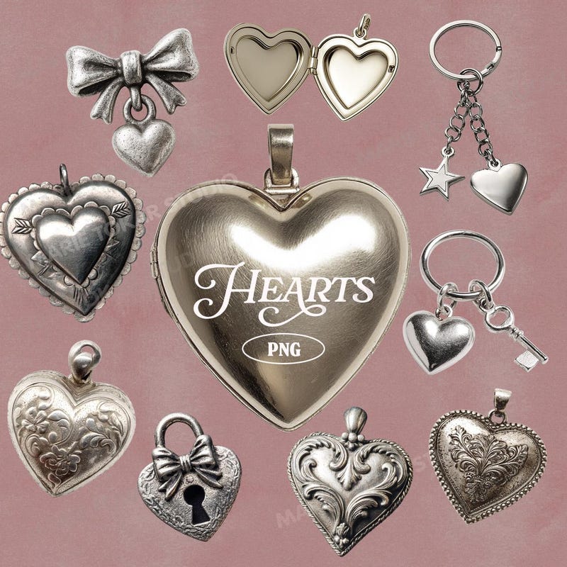 Abstract Silver Locket - Etsy