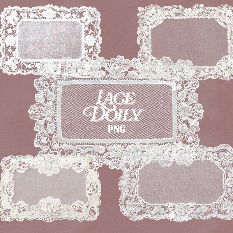 Vintage Doily Rectangular - Etsy