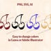 12 Hand Drawn Whimsical Cherry SVG & PNG – Line Art Clipart for ...