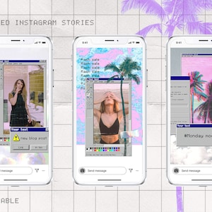 Retro Computer Windows 95 Aesthetic Instagram Templates Canva, Old ...