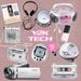 Y2K Tech PNG Clipart Set, Retro Digital Devices, Vintage Electronics ...