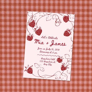 Strawberry Frame Clipart Set of 10 PNG SVG AI Hand Drawn Fruit Borders ...