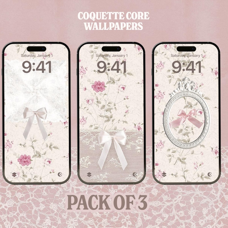 Coquette Wallpaper - Etsy