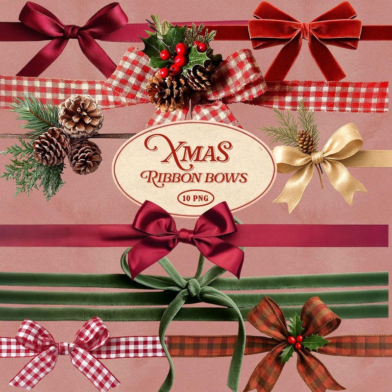 Red Box With Gold Ribbon - Etsy