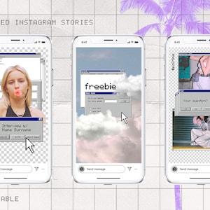 Retro Computer Windows 95 Aesthetic Instagram Templates Canva, Old ...