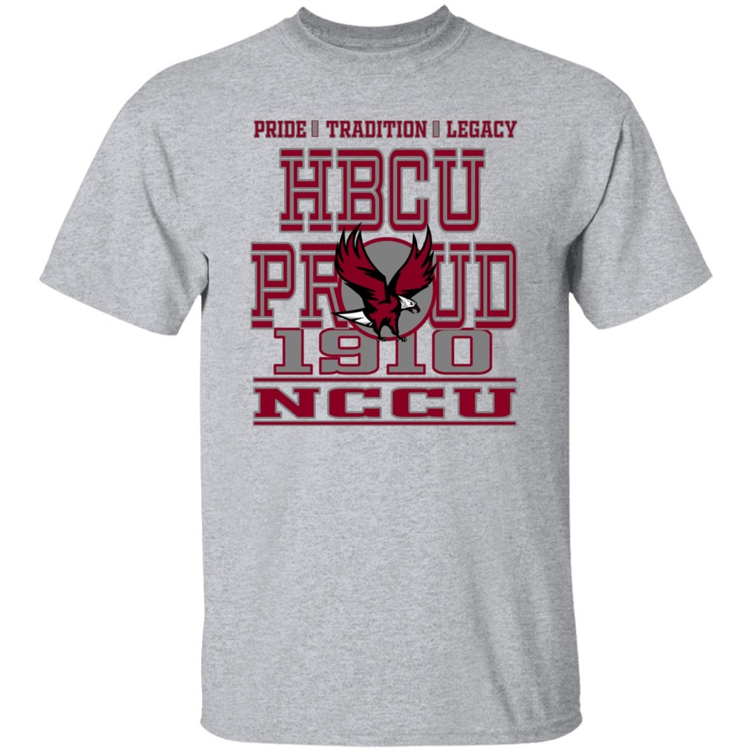North Carolina Central T-shirt, NCCU, NC Central Eagles, HBCU Apparel ...