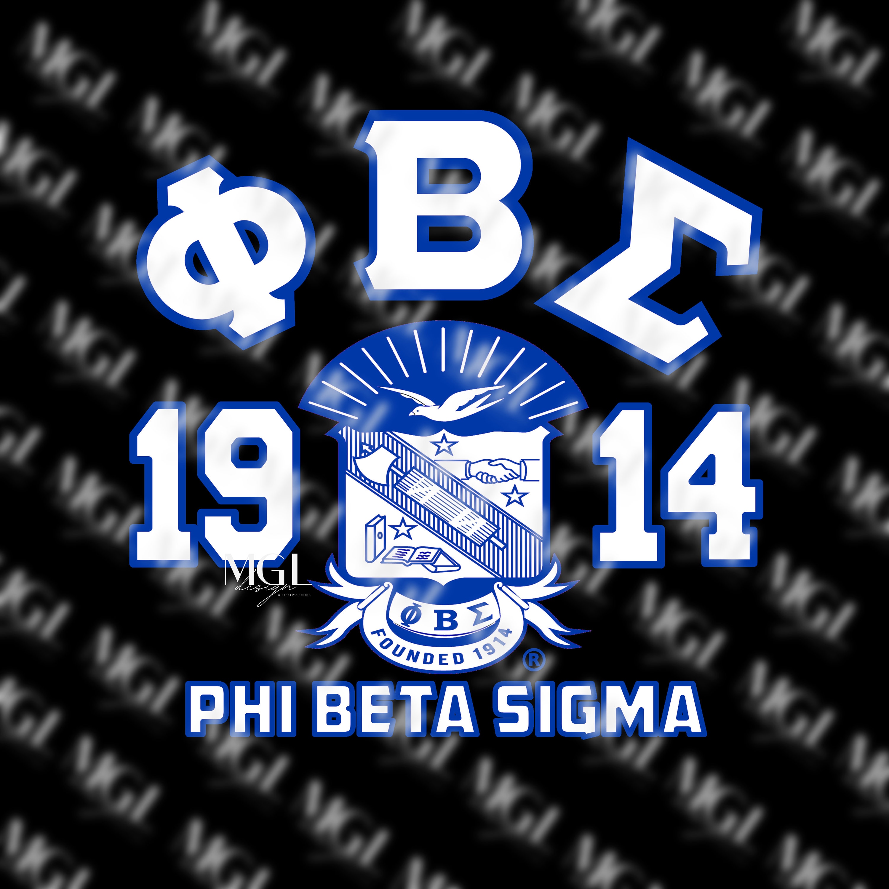 Phi Beta Sigma Svg Sigma Svg 1914 Svg Sigma Png Blue Phi - Etsy