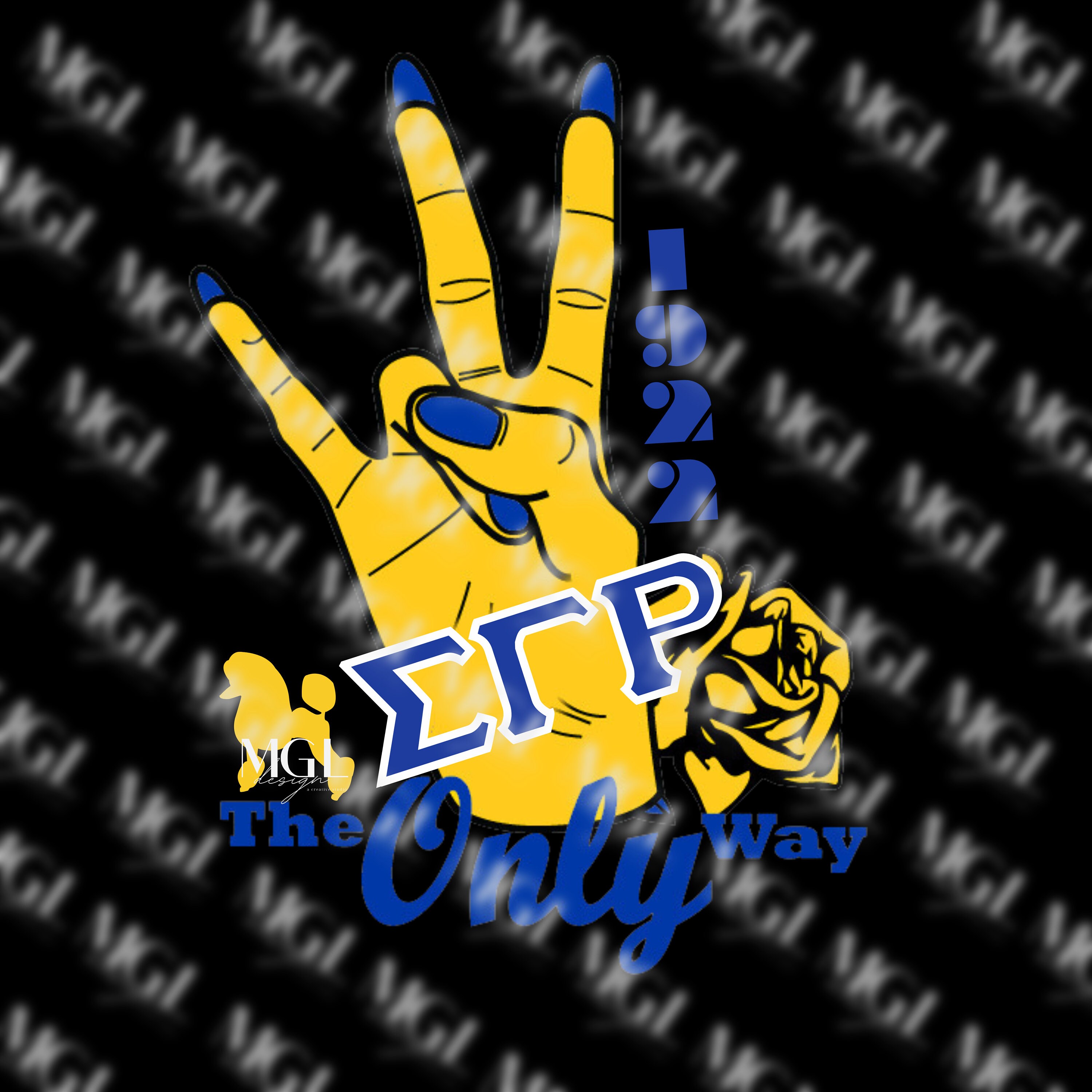 Sigma Kappa Hand Sign Dove Love