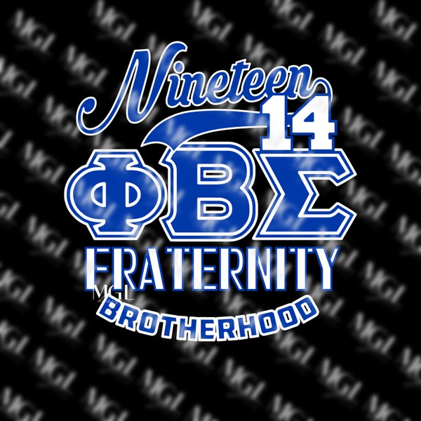 Phi Beta Sigma Letters Svg Etsy