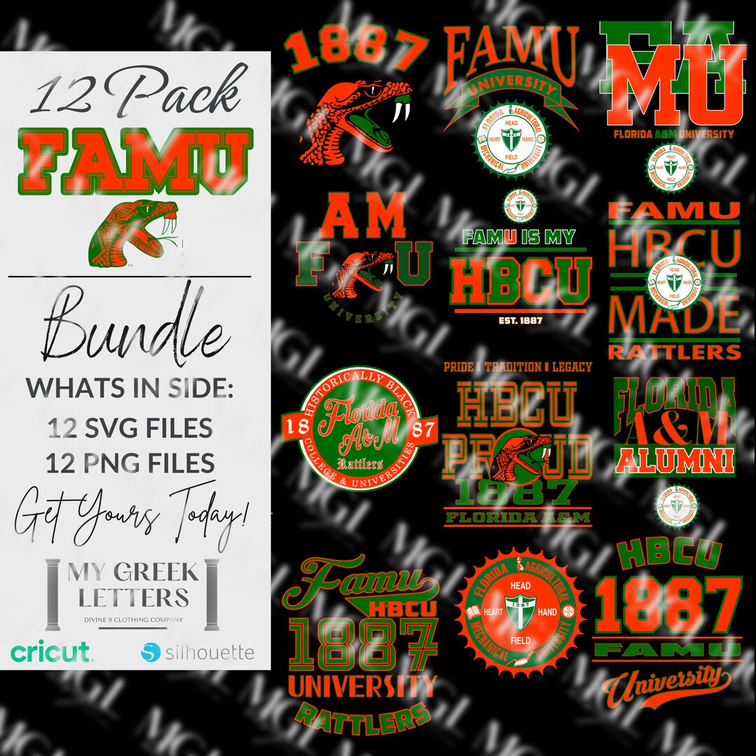 Famu Svg Famu Png HBCU SVG Collection Hbcu Svg Ready for - Etsy Australia