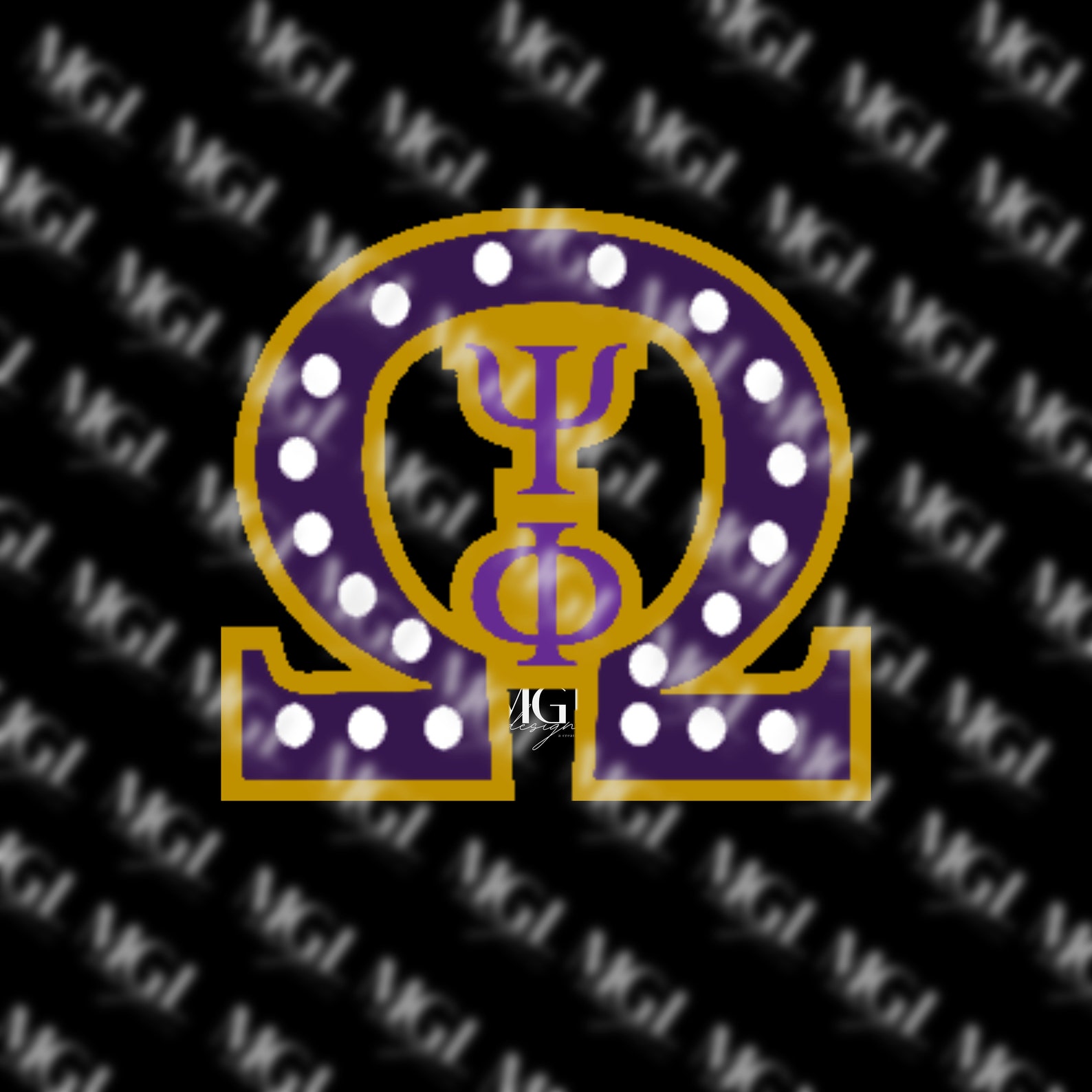 Omega Psi Phi Svg Que Dog Svg Que Svg Purple and Gold Svg - Etsy