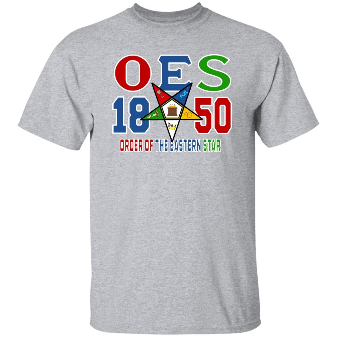 OES Order of the Eastern Star T-shirt Masonic T-shirt - Etsy