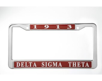 Delta Sigma Theta Sorority License Plate - Etsy