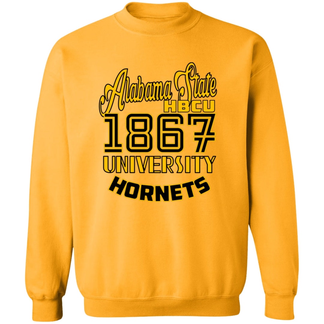 Alabama State University Sweatshirt ASU Hornets Sweatshirt - Etsy