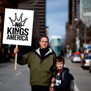 No Kings in America Print SVG PNG JPG | No Kings Tshirt Design | No ...