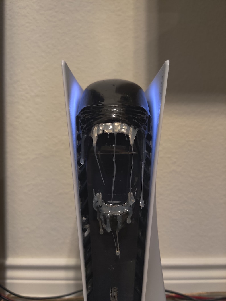 Playstation 5 Alien Mod - Etsy