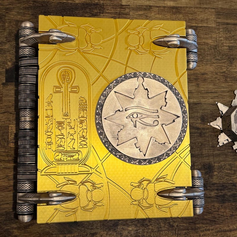 Mummy Book of the Dead Replica - Etsy
