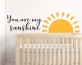 You Are My Sunshine Mural - Etsy