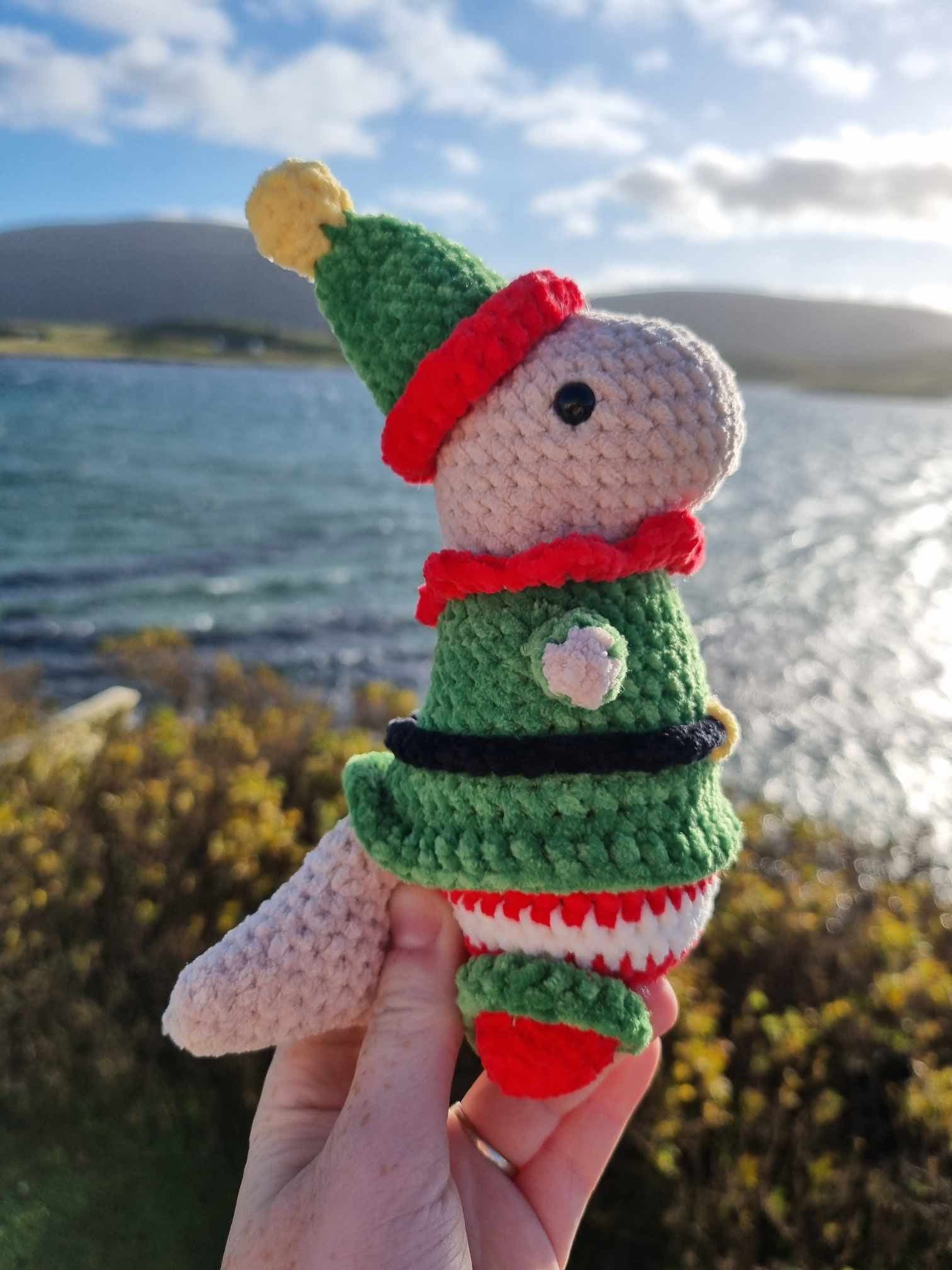 PATTERN Elf Dinosaur, Elfsaurus Rex, Elf Dino, PDF Digital Pattern ...