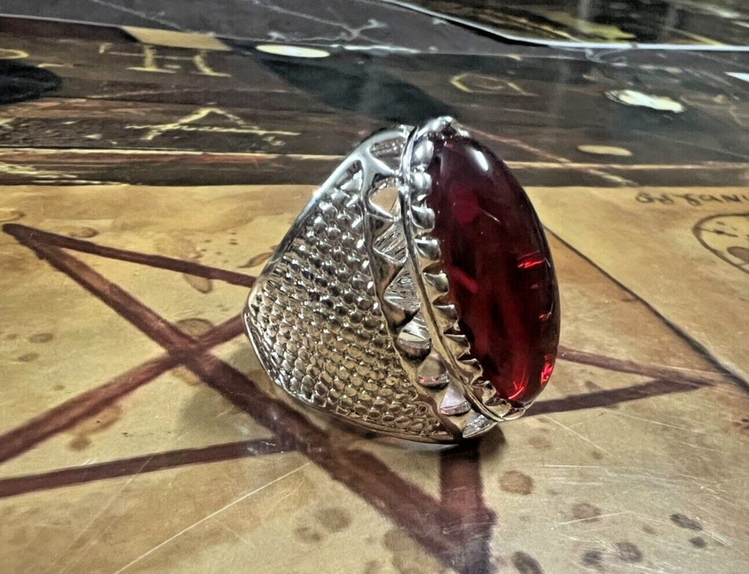 Millionaire Occult Alchemist Silver Ring C. 1847 ~ Over 48,000 Magic ...