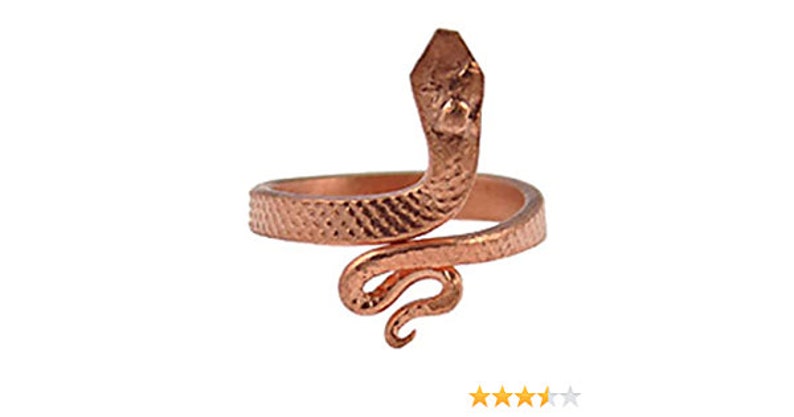 10 X Pure Copper Naga Puja Ring Yantra Packed Spiritual Power Nagas ...