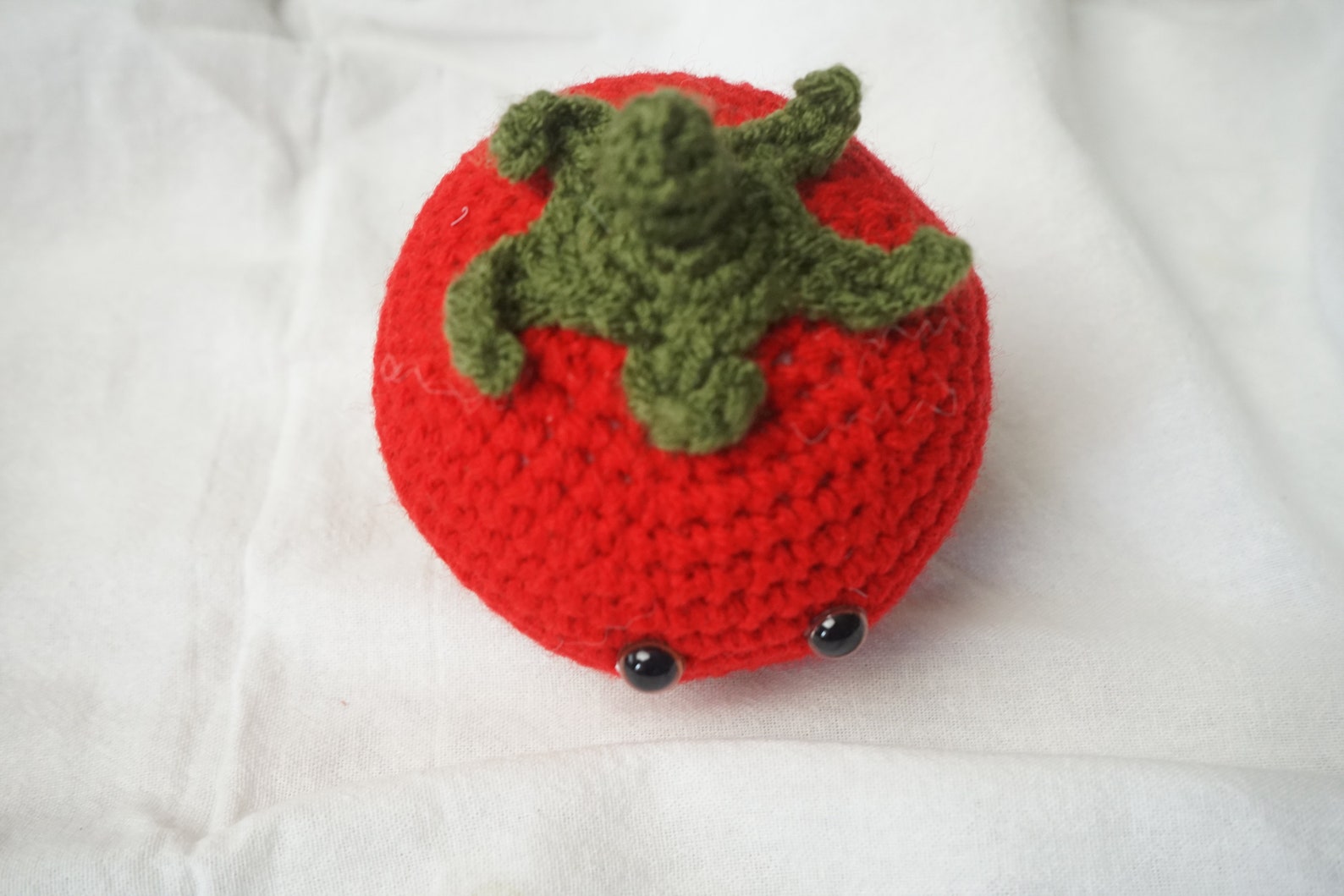Crochet Tomato Toy - Etsy