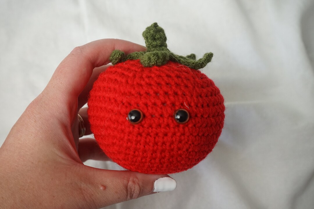 Crochet Tomato Toy - Etsy