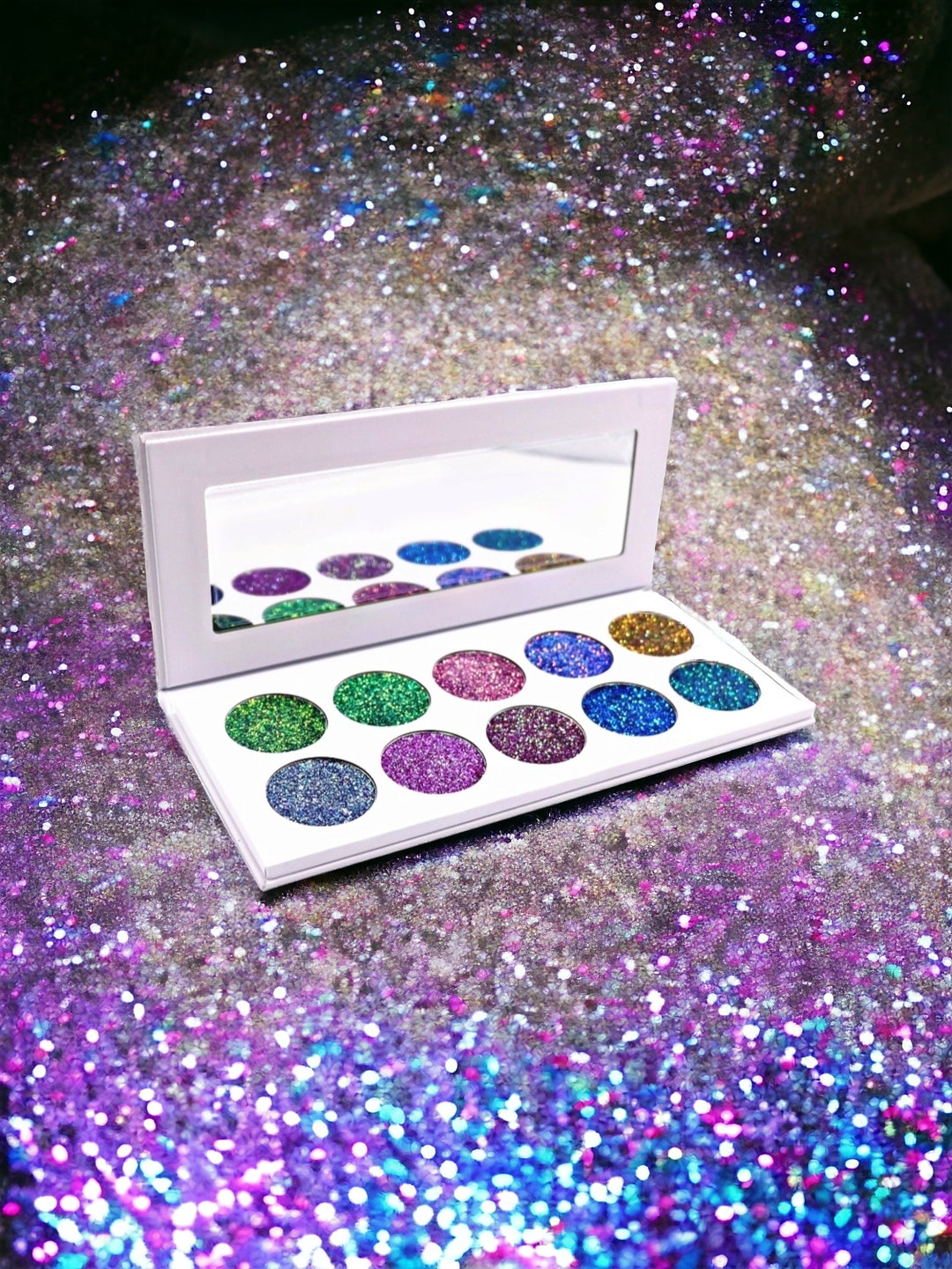 Duochrome Glitter Shade Shift Palette Self Adhesive Chrome Glitter ...