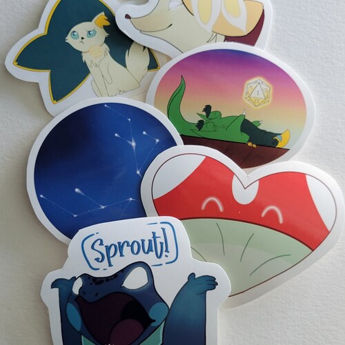 Spiritfarer Stickers 12 Stickers Glossy Die-cut Vinyl - Etsy