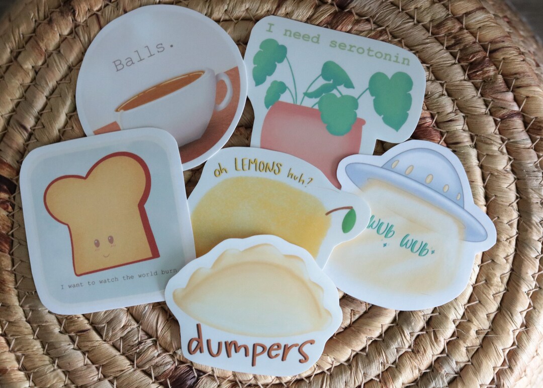 Choose Any Sticker | Random Aesthetic Sticker Bundle | Glossy Die-cut ...