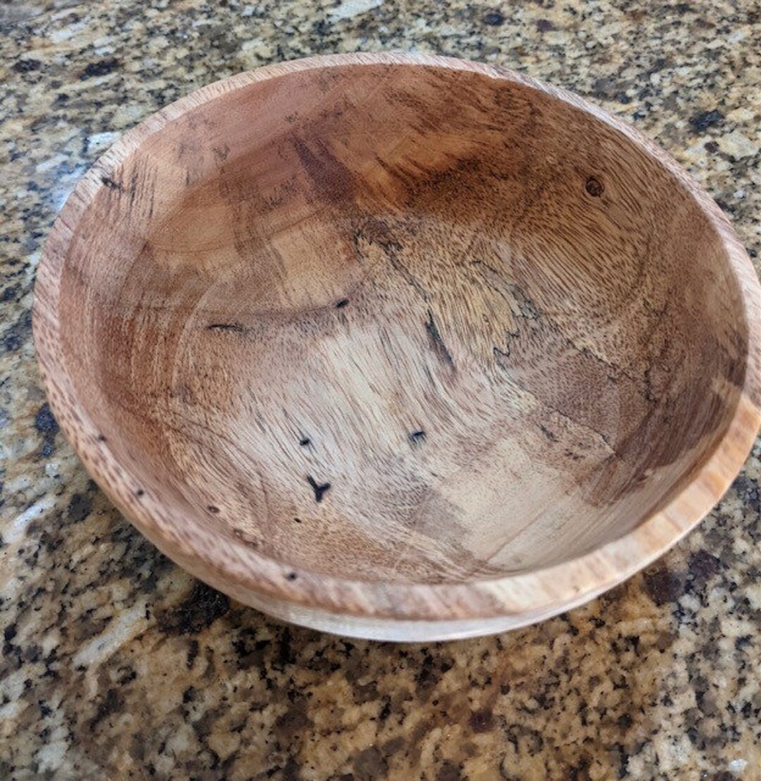 Hand Turned Bowl Made From Florida Oak - Etsy