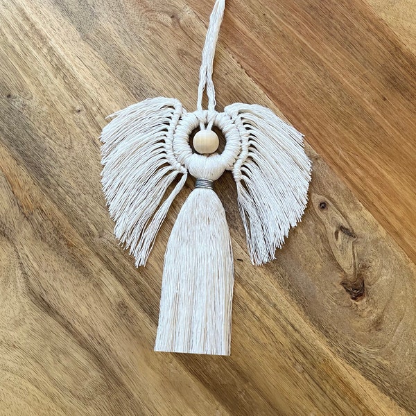Macrame Angel - Etsy