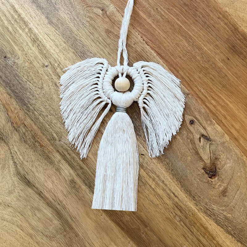 Macrame Angel - Etsy