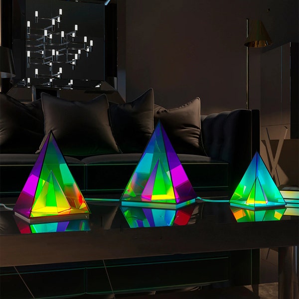 Colorful Lamp - Etsy