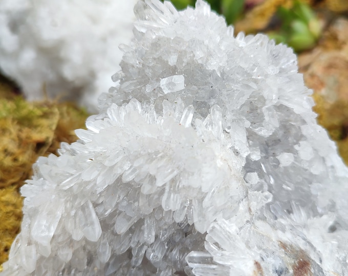 Fine Crystal Needle Quartz Cluster 116g, Quartz Cluster, Terminated ...