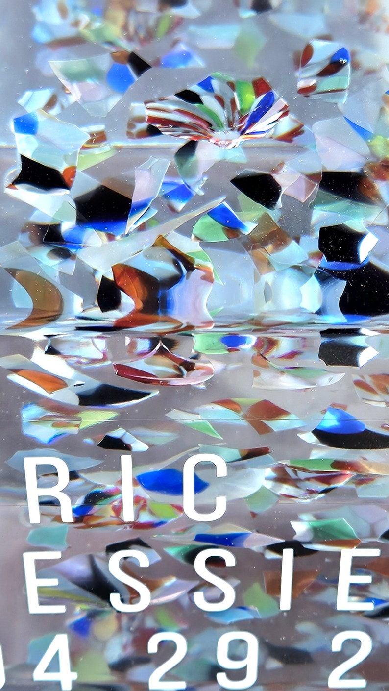 Chuppah Smash Glass Cube Preservation Jewish Wedding Resin Art Piece ...