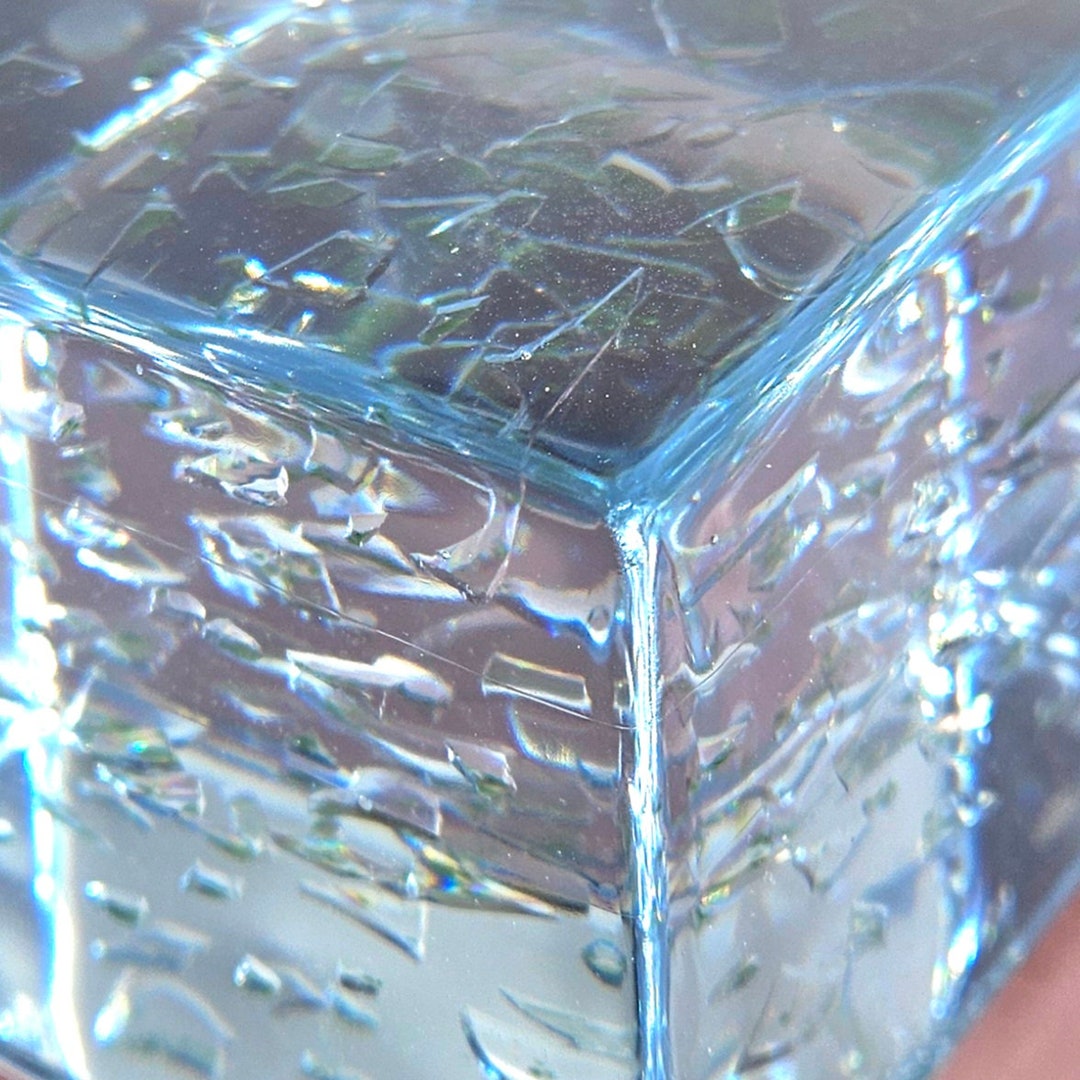 Broke Chuppah Smash Glass Cube Preservation Jewish Wedding Resin Art ...