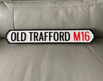 Old Trafford Sign - Etsy UK