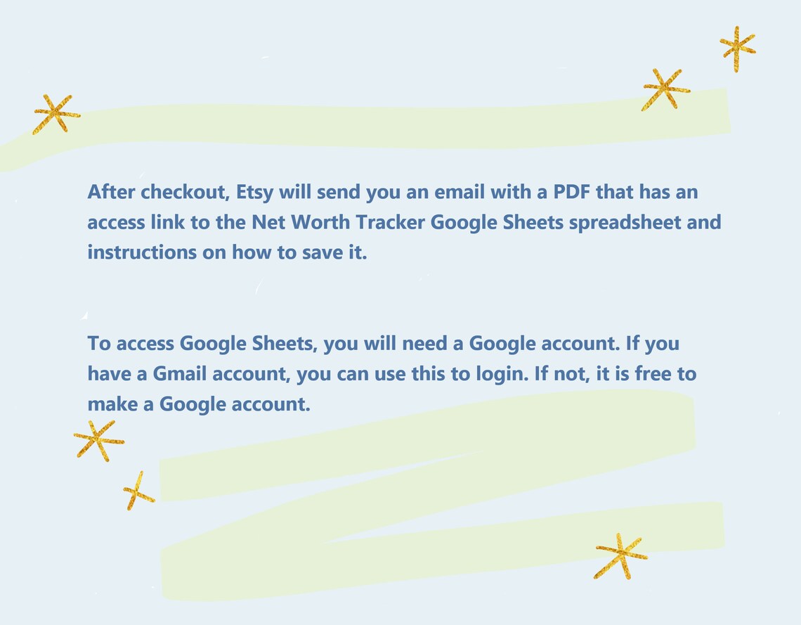Net Worth Tracker multi-year Google Sheets blue - Etsy