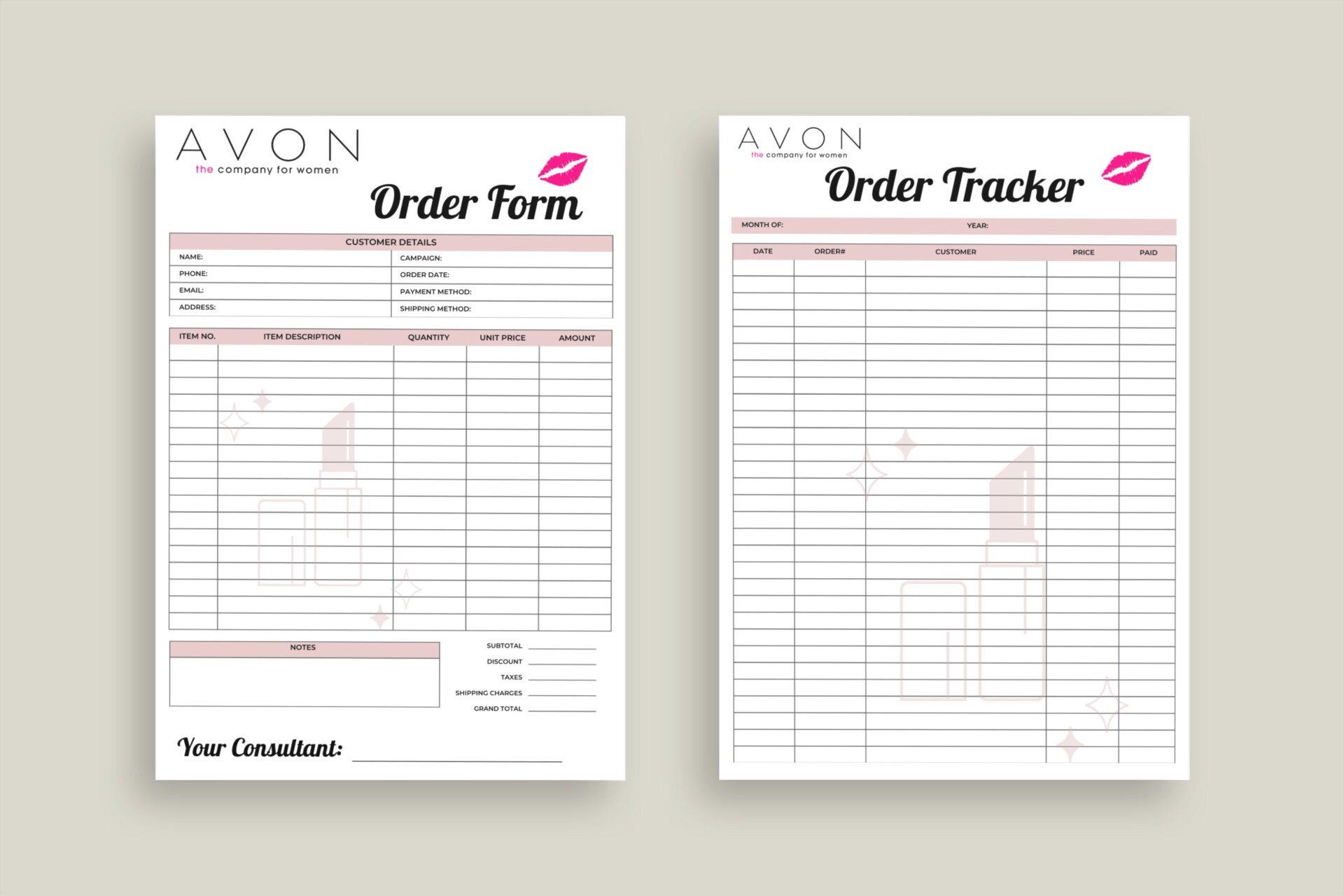 Printable Avon Return Form - Printable Forms Free Online