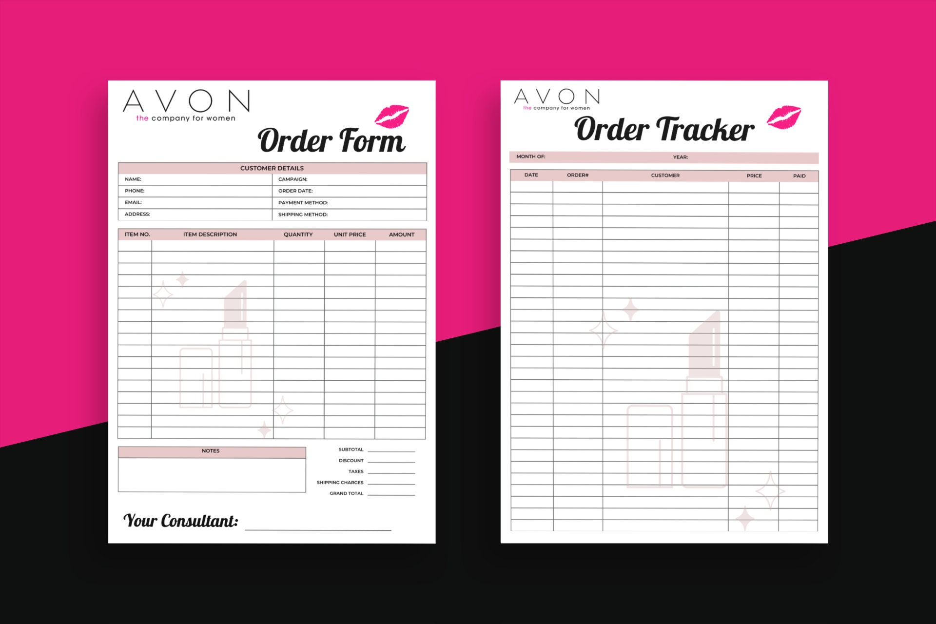 Printable Avon Return Form - Printable Forms Free Online