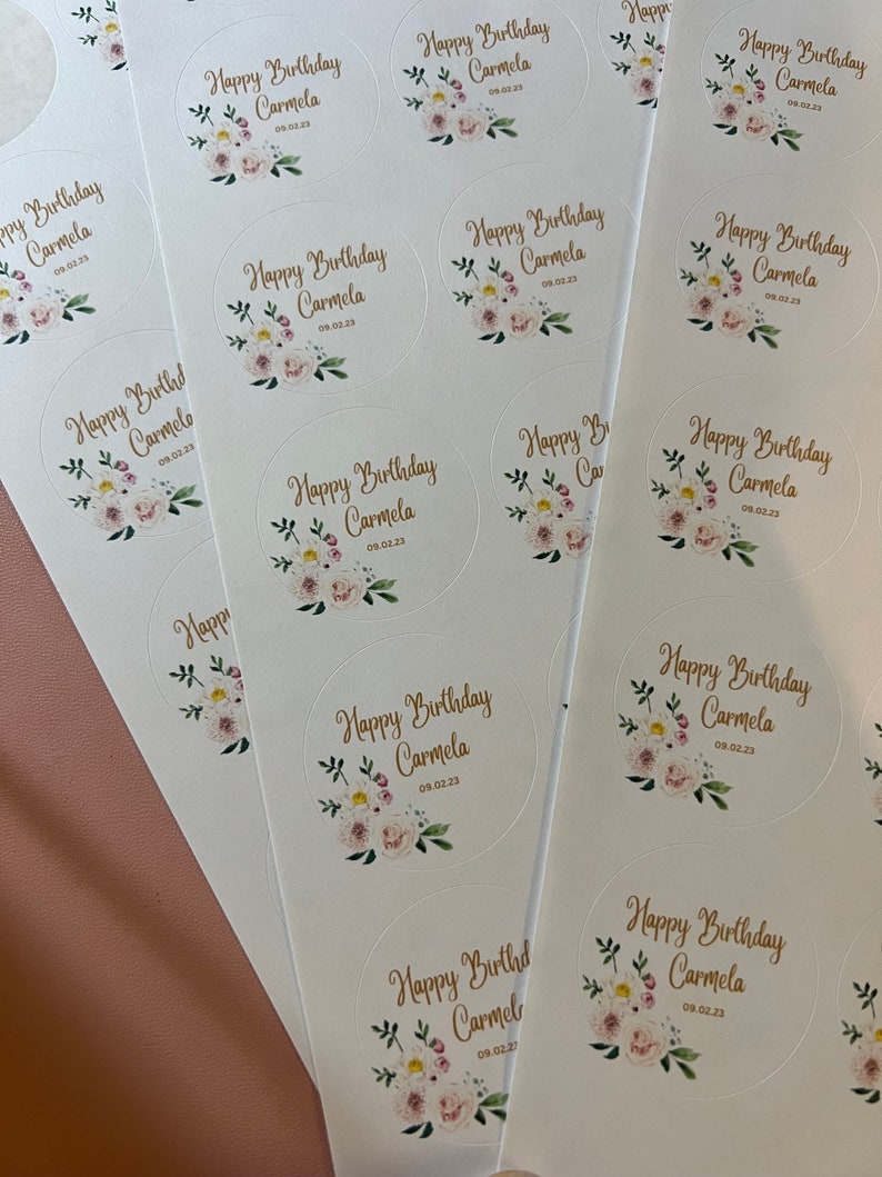 MODERN GIFT TAG Gift Tag Modern Circle Favor Tag Birthday Giveaways ...
