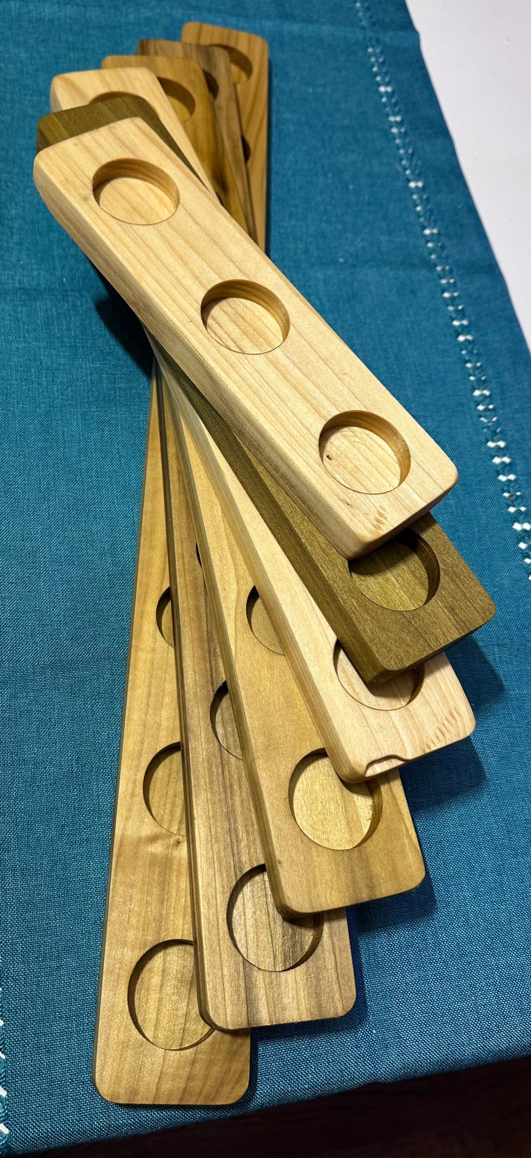 Shot Flights, Shot Trays 3-9 Holes Hand Made From Solid Hardwood - Etsy