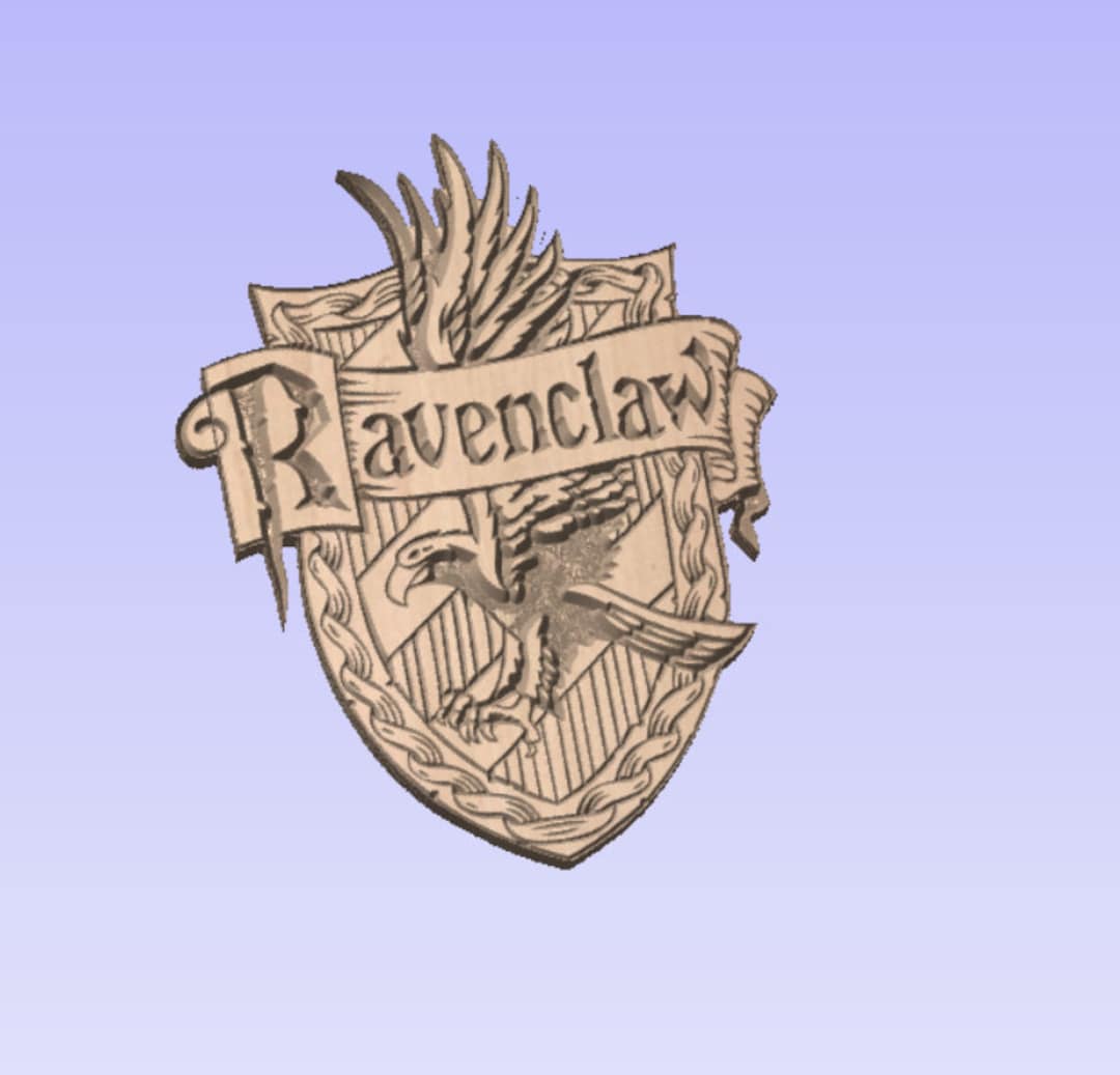 Ravenclaw Vcarve File READY TO CUT Harry Potter File Only - Etsy