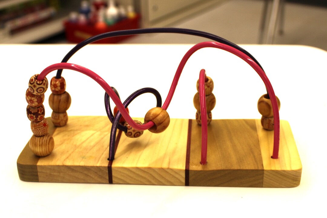 Bead Track Game Puzzle Desk Toy Kids Adults Dexterity - Etsy