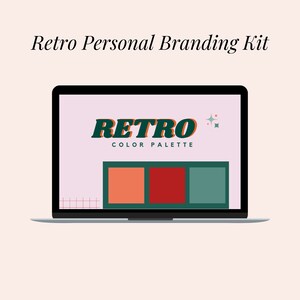 Hex Color Palette Retro Branding - Etsy