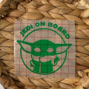 Star Wars Quote Decals Buy 2 Get 1 Free! Baby on Board Grogu Sticker ...