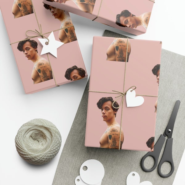 Harry Styles Gift Wrapping Paper - Etsy